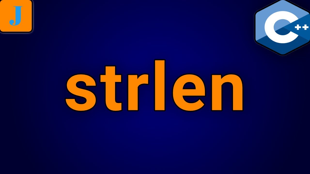 C++ strlen - YouTube
