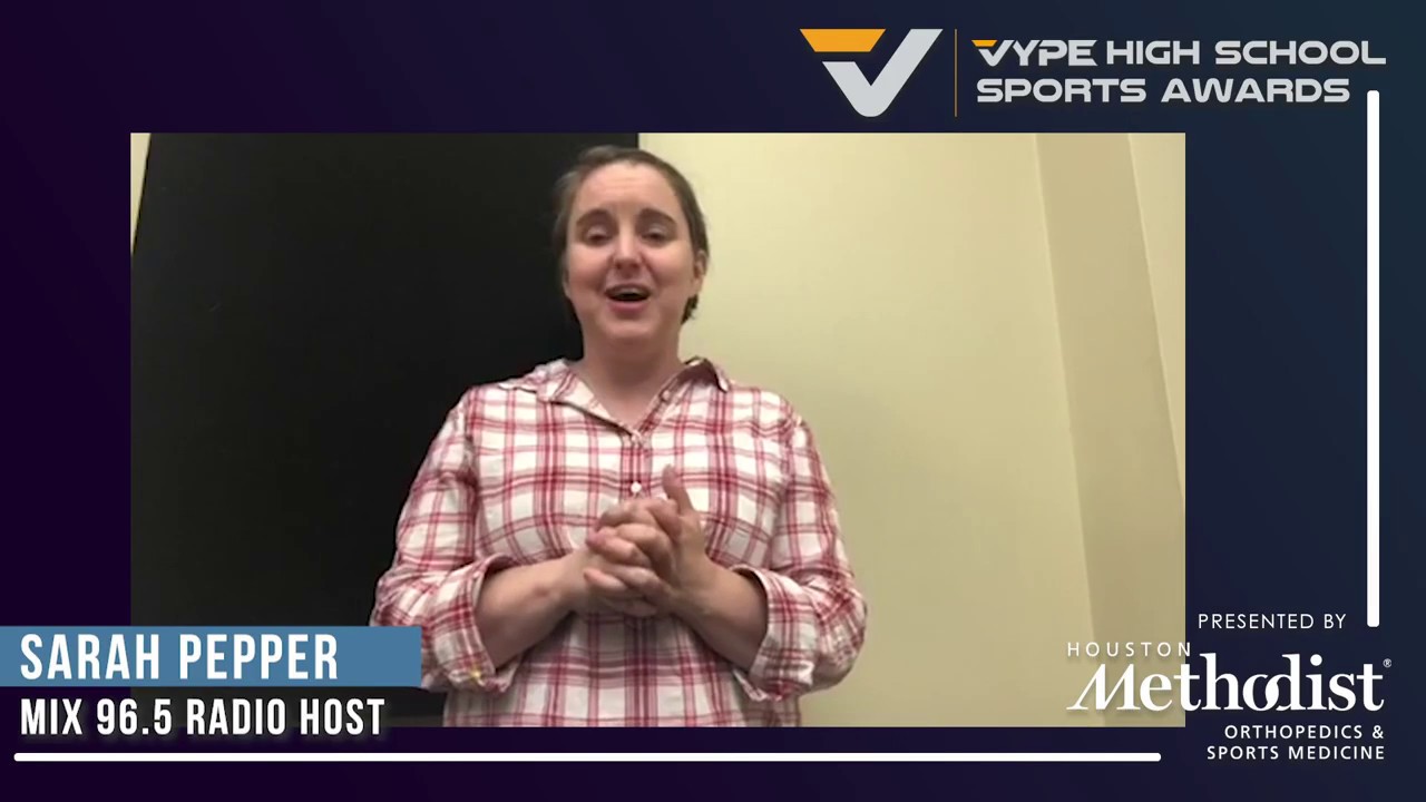 Sarah Pepper (Mix 96.5) Senior Shoutout // 2020 VYPE AWARDS - YouTube