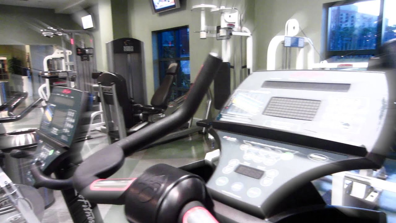 GYM Dolphin Resort Walt Disney World - YouTube