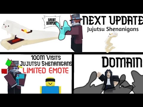 everything thats coming next update - jujutsu shenanigans (megumi and ...