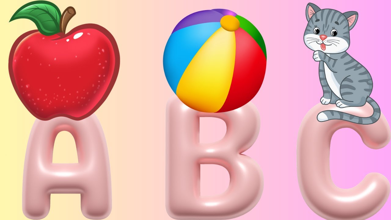 alphabet's learning for kids with fun | Rhymes | ZUZU BEE - YouTube