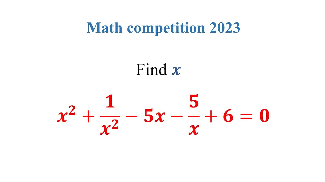 Solving an amazing math equation second degree equations, quadratic ...