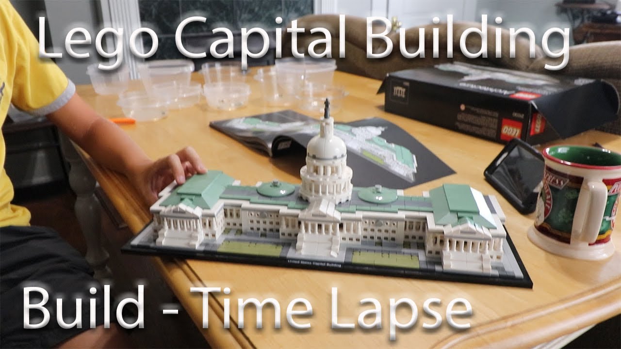 Lego Capitol Building Build - Review - YouTube
