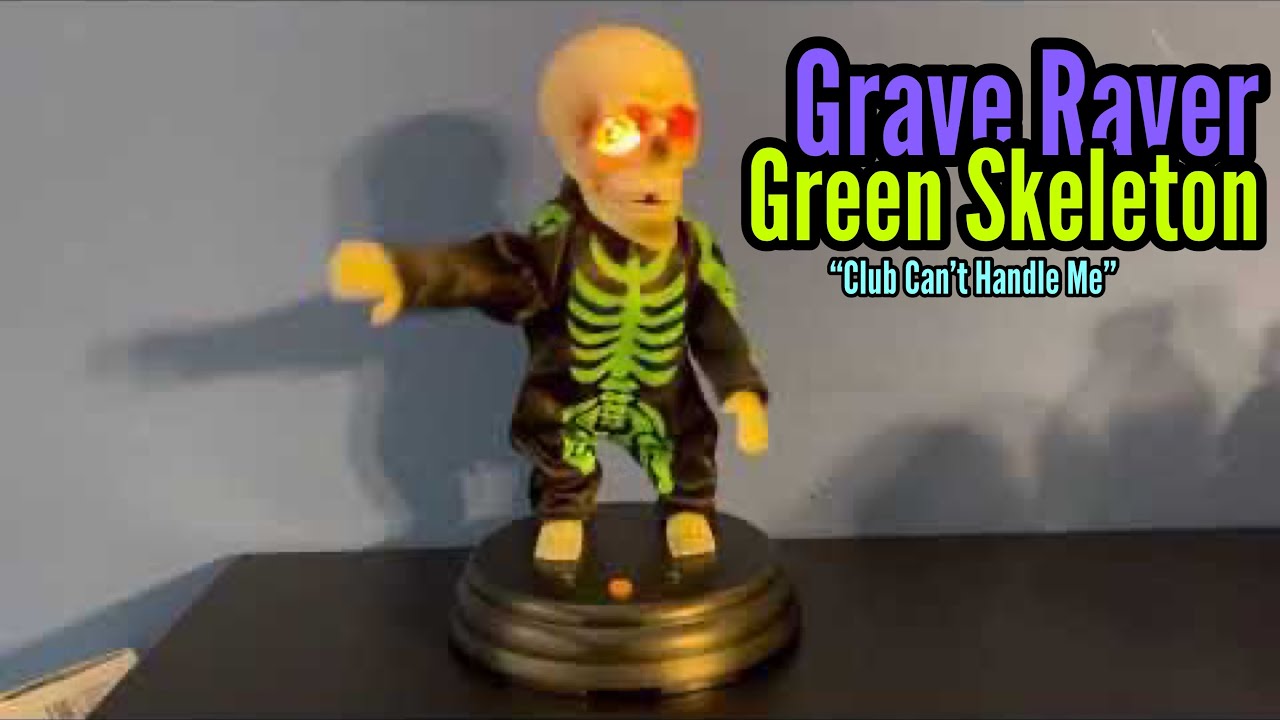 New Grave Raver 2012 Green Skeleton - YouTube