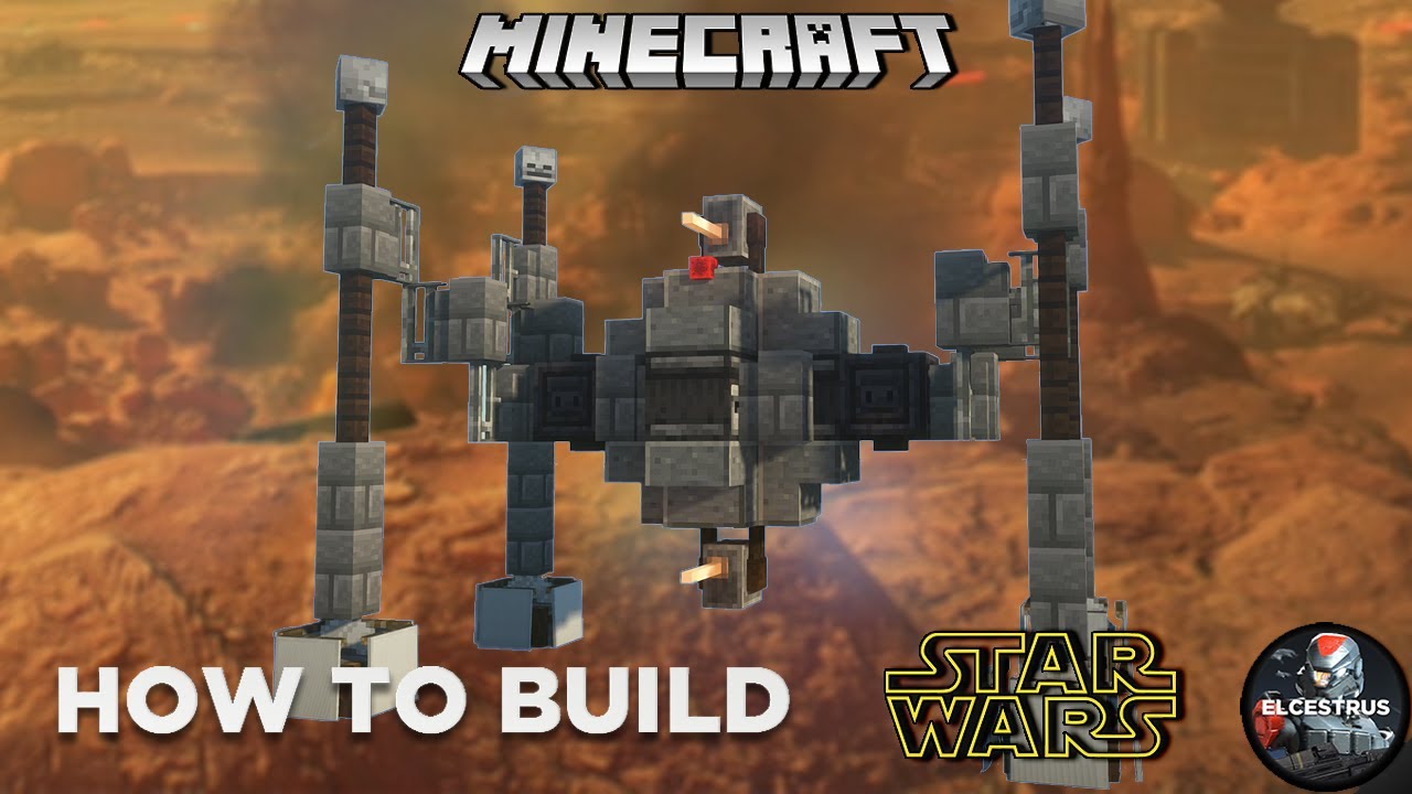 CIS OG-9 Homing Spider Droid | Minecraft Star Wars tutorial - YouTube