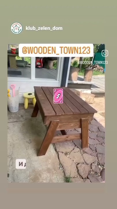 Песочница столик - YouTube