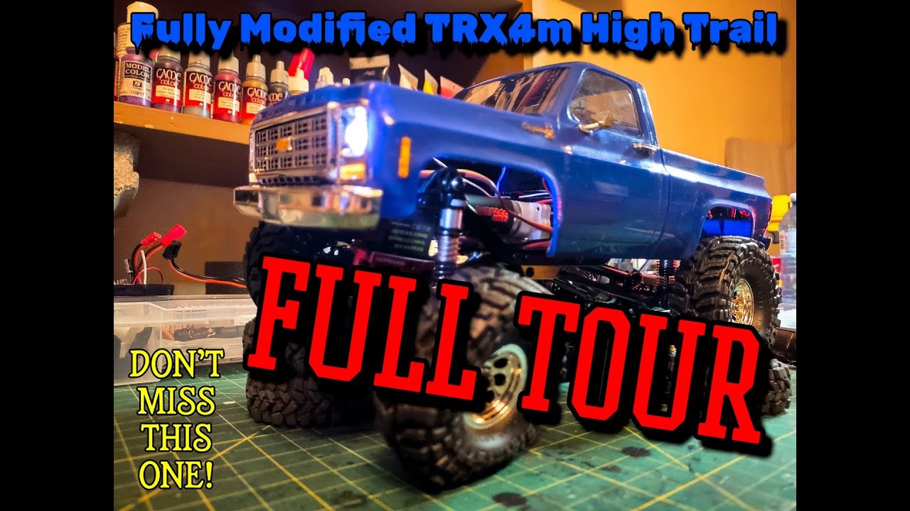 TRX4m High Trail Full Mod Tour - YouTube