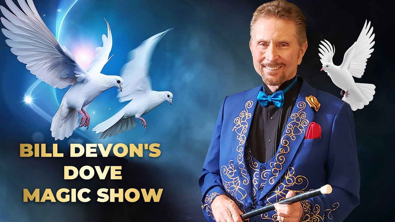 Bill Devon's dove magic show - YouTube