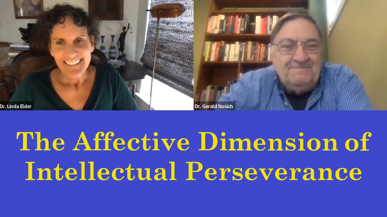 The Affective Dimension of Intellectual Perseverance - YouTube