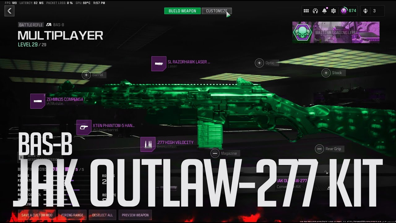 🔥🔥🔥🔥JAK OUTLAW-277 KIT Aftermarket Mod Grind | Gadius Graecus (BAS-B ...