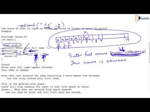 String Fundamentals PART-2 | Character Handling In C | Programming and Data Structures | GATE ...