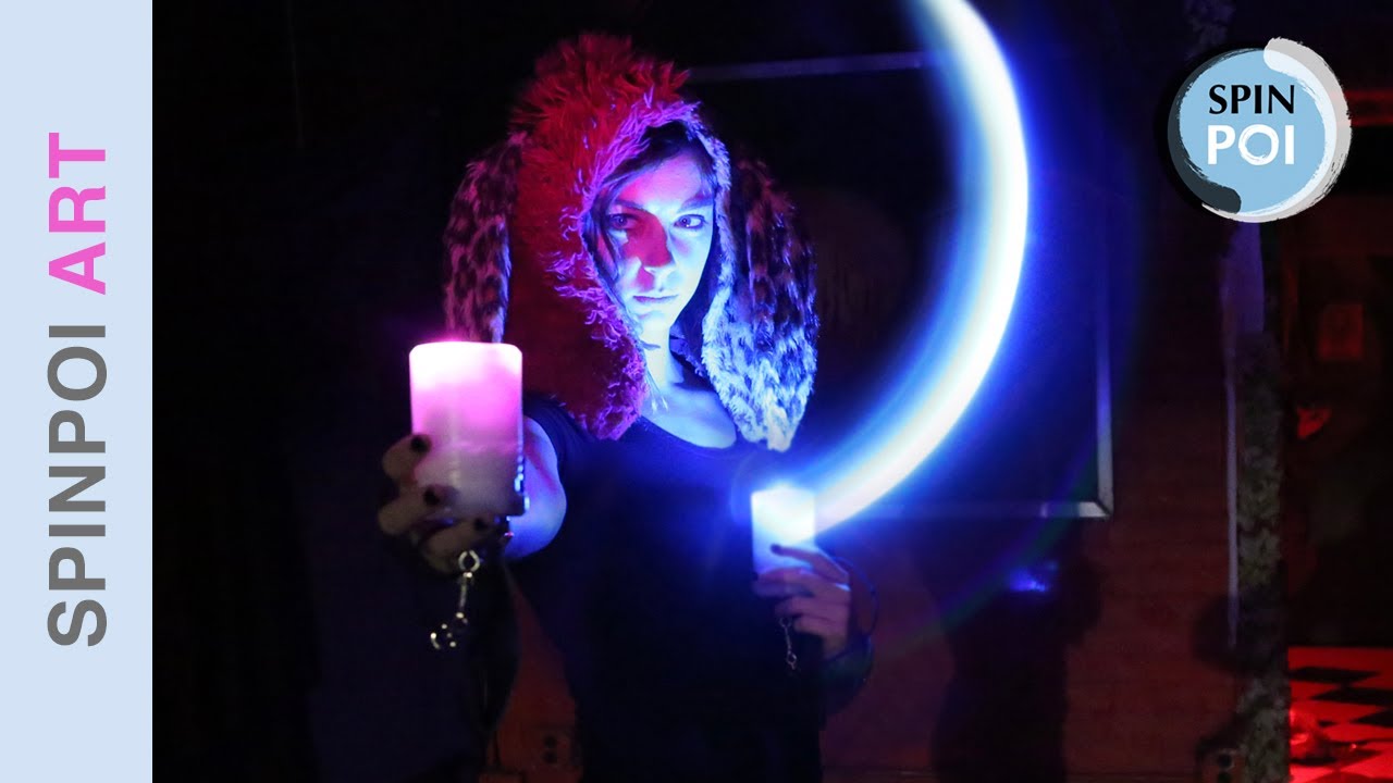 OrbitAra: performance with poi musical instrument - YouTube