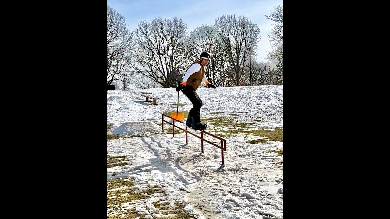 Snowboarding in Chicago 3 - YouTube