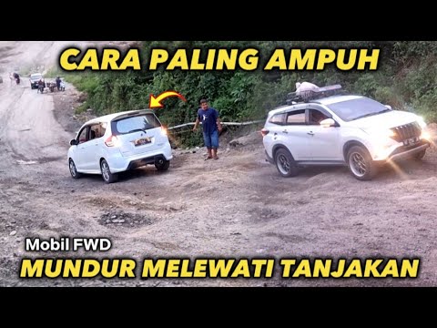 Cara Paling Ampuh Nih Bro..!!! Mobil FWD Berjalan Mundur Melewati ...