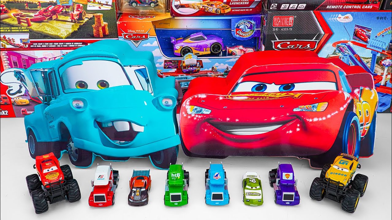 Disney Pixar Cars Unboxing Review| Super Cool Mystery Lightning McQueen ...