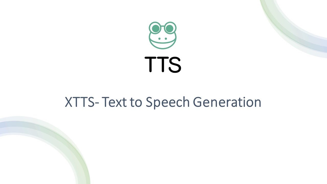 XTTS: Text to speech free - YouTube