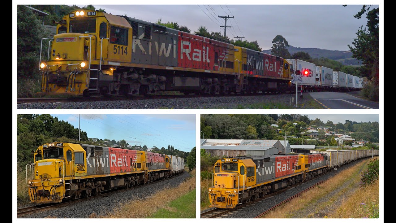 Some Classic KiwiRail DXB THRASH!! - YouTube