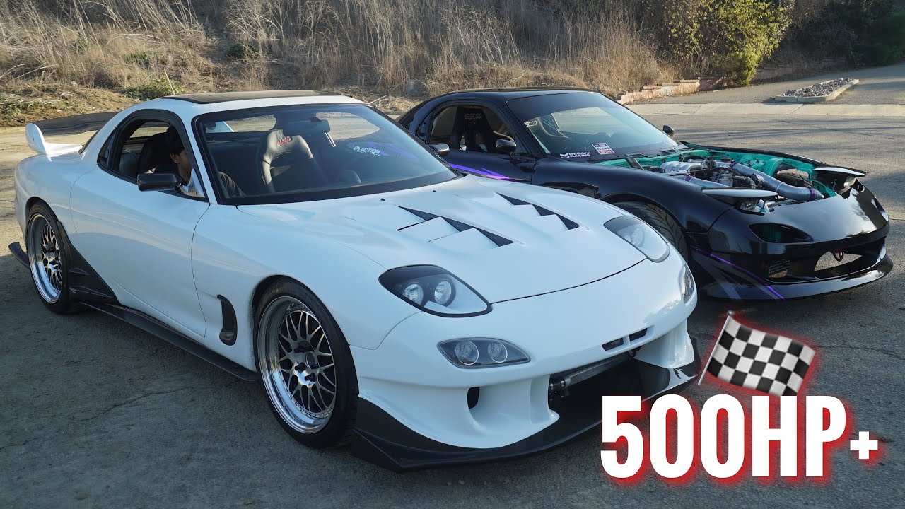 Built Street Rx-7 VS. Track Rx-7! - YouTube