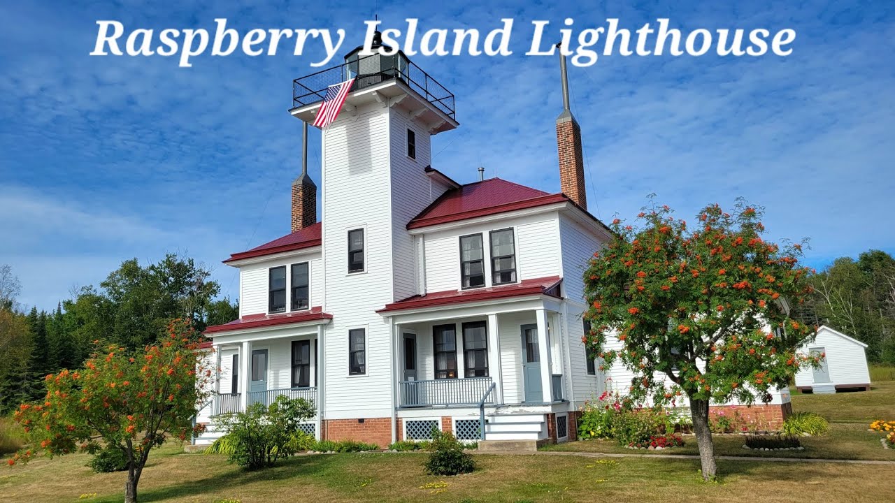 Raspberry Island Lighthouse ~ Apostle Islands National Lakeshore - YouTube