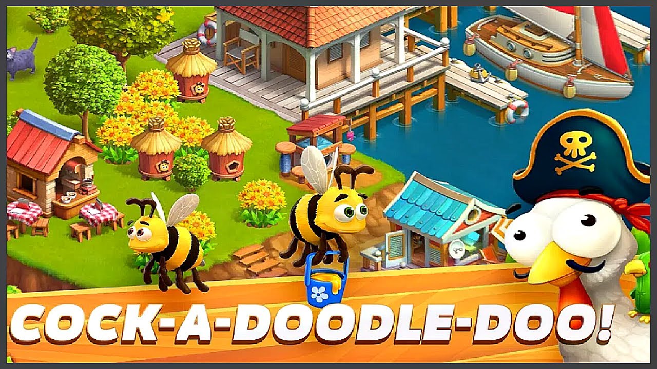 Funky Bay - Farm & Adventure game (Gameplay Android) - YouTube