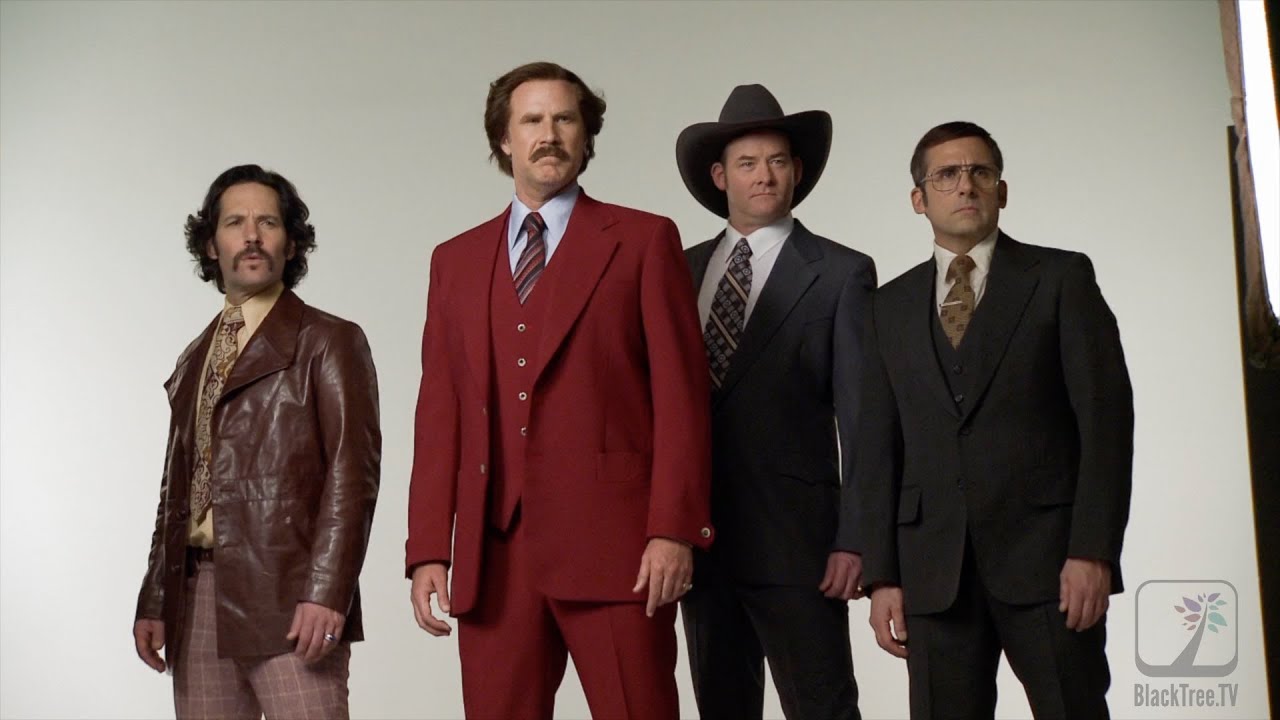 Is Anchorman 2 rehashing Network 1976?! Ron Burgundy discusses with ...