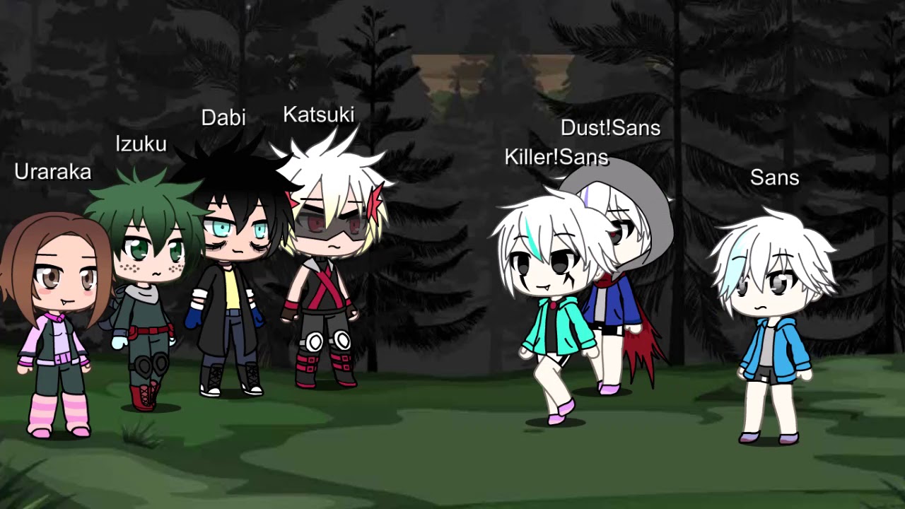 Bnha/Mha vs Undertale a.u. singing battle - YouTube