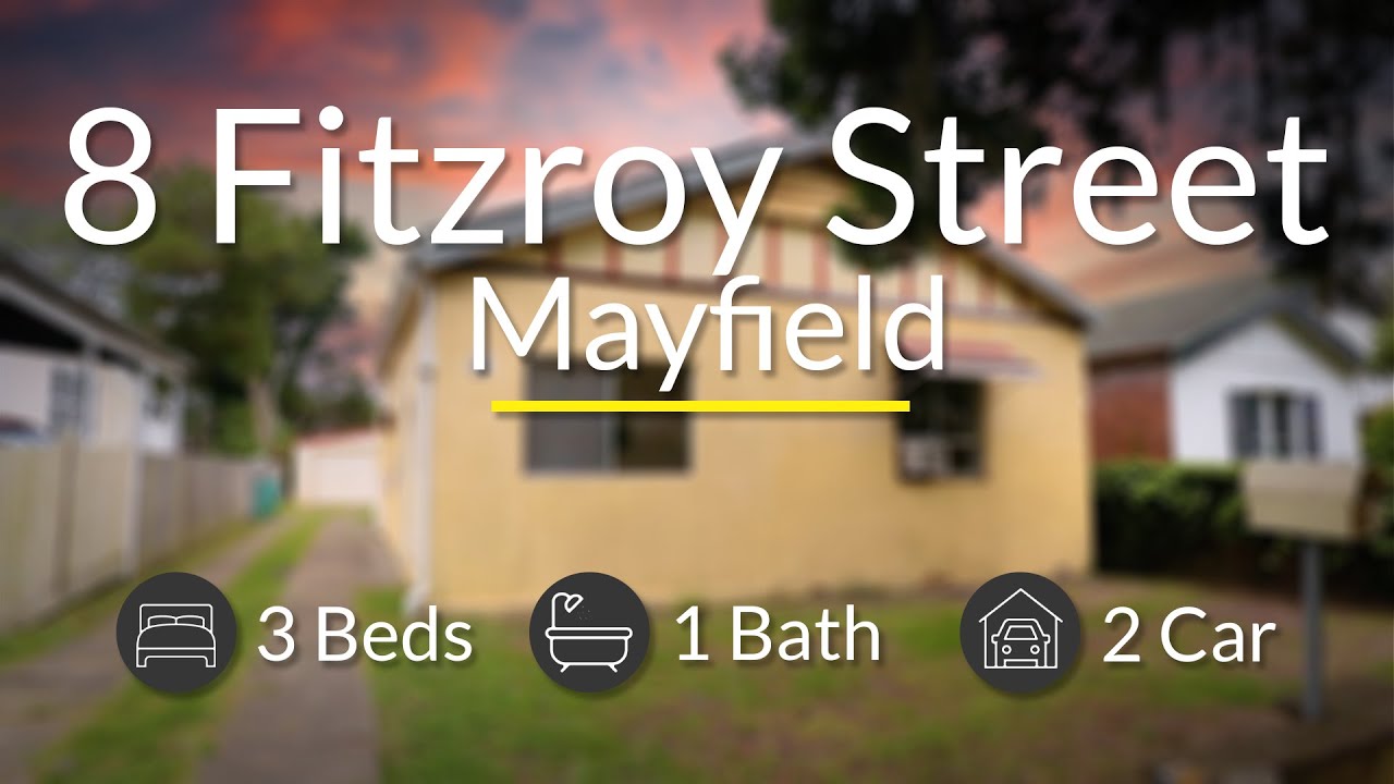8 Fitzroy Street, Mayfield - YouTube