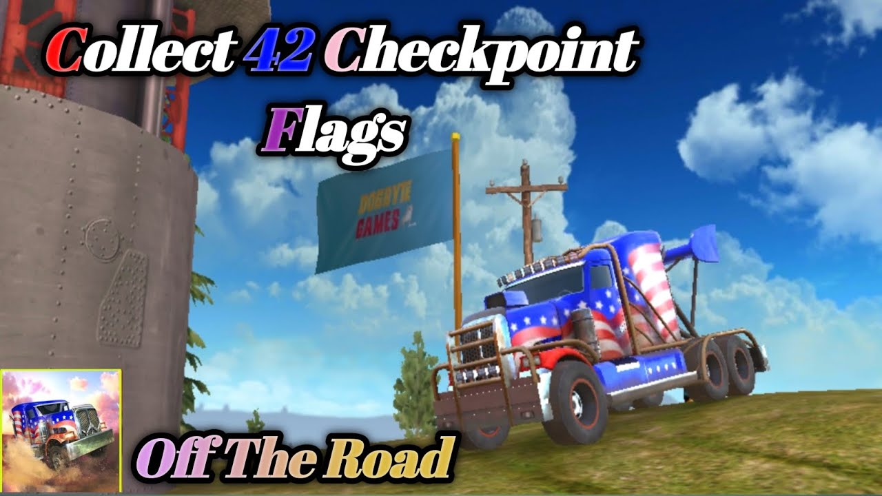 ⛳Collecting all 42 Checkpoint Flag with Maximus on Islands Map || Off ...