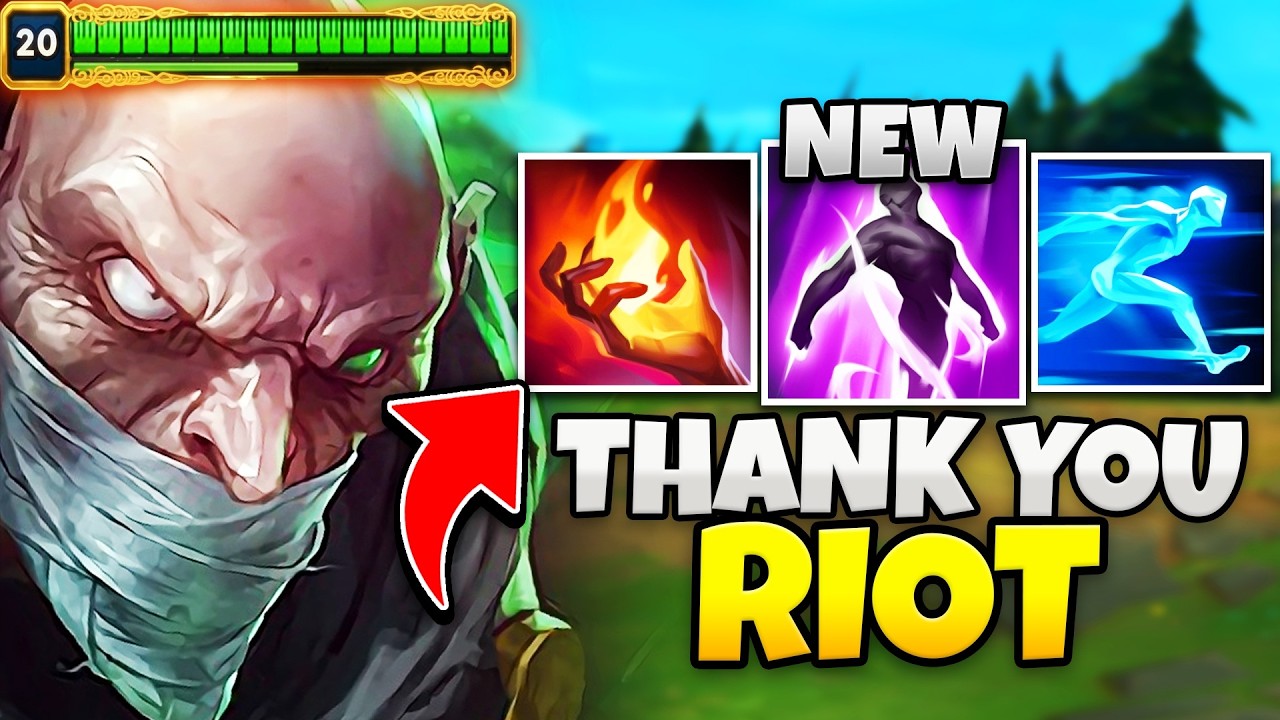 RIOT BROKE TOP LANE FOR SEASON 16: GET 3 SUMMONER SPELLS + LEVEL 20 NEW ...