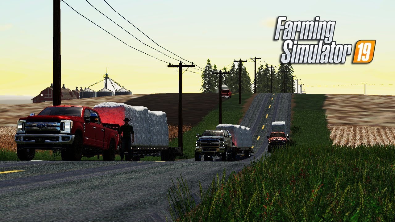 Farming Simulator 19 | Squad's Tournament | Cotton Harvesting! - YouTube