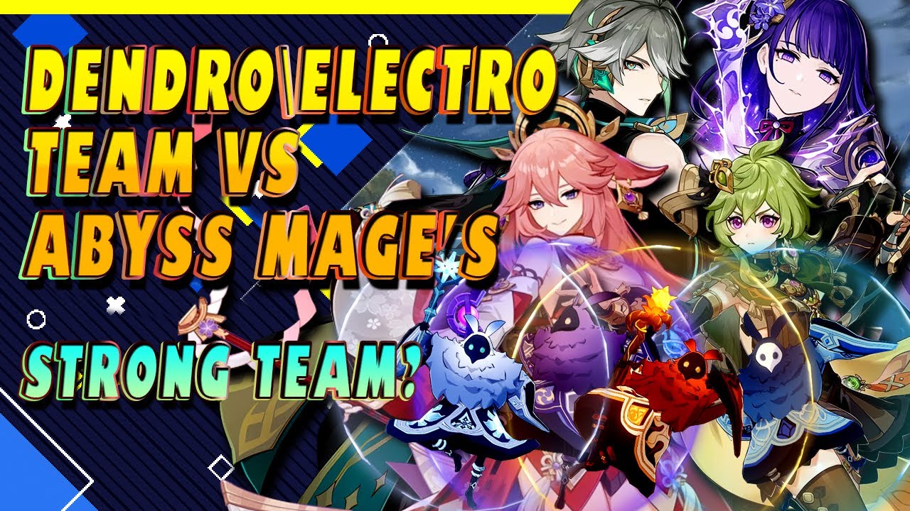 Dendro & Electro team VS Abyss Mage's! Who will win in Genshin Impact ...