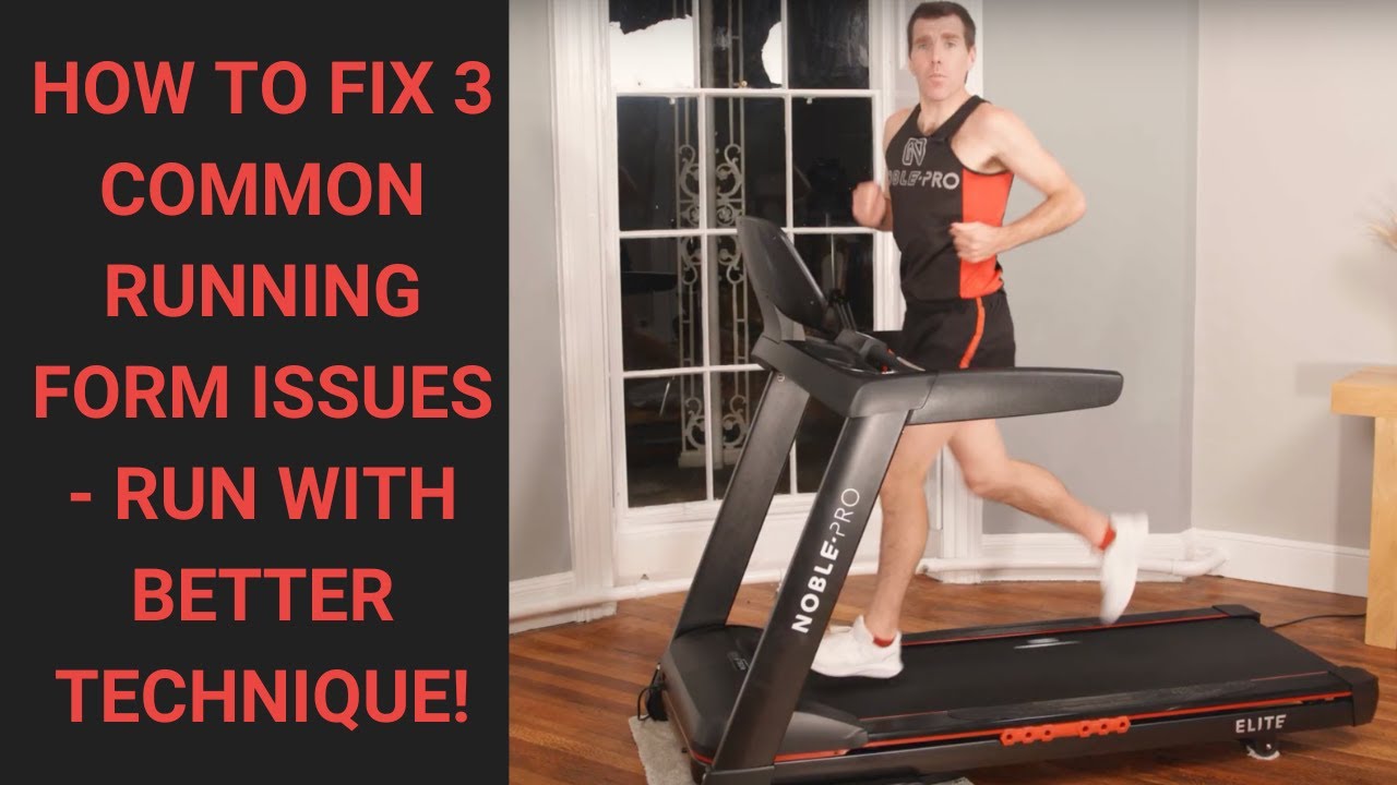 How to work on your running form - 3 common issues fixed! - YouTube