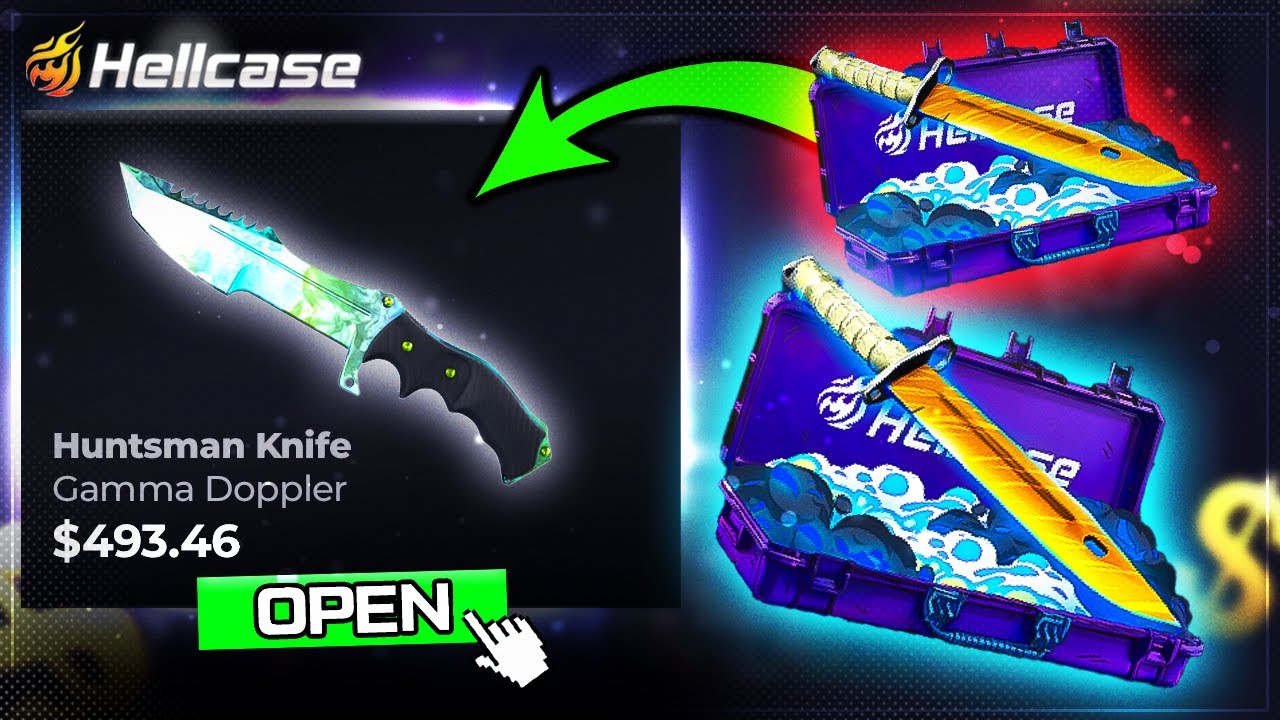HELLCASE I MADE $5000 CASE BATTLE! Hellcase Promo Code Giveaway - YouTube
