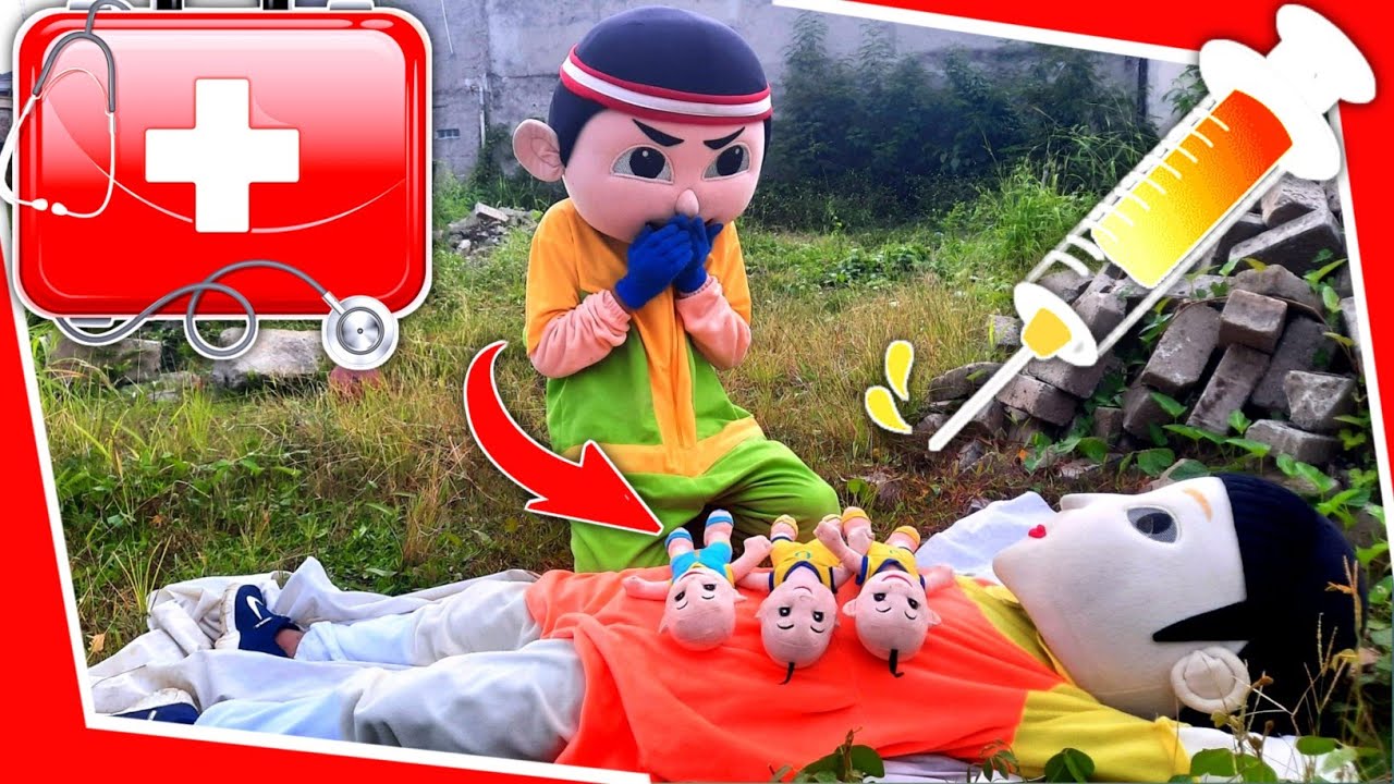 Drama Badut Lucu Squid Game Melahirkan Anak kembar - Gopal jadi dokter ...