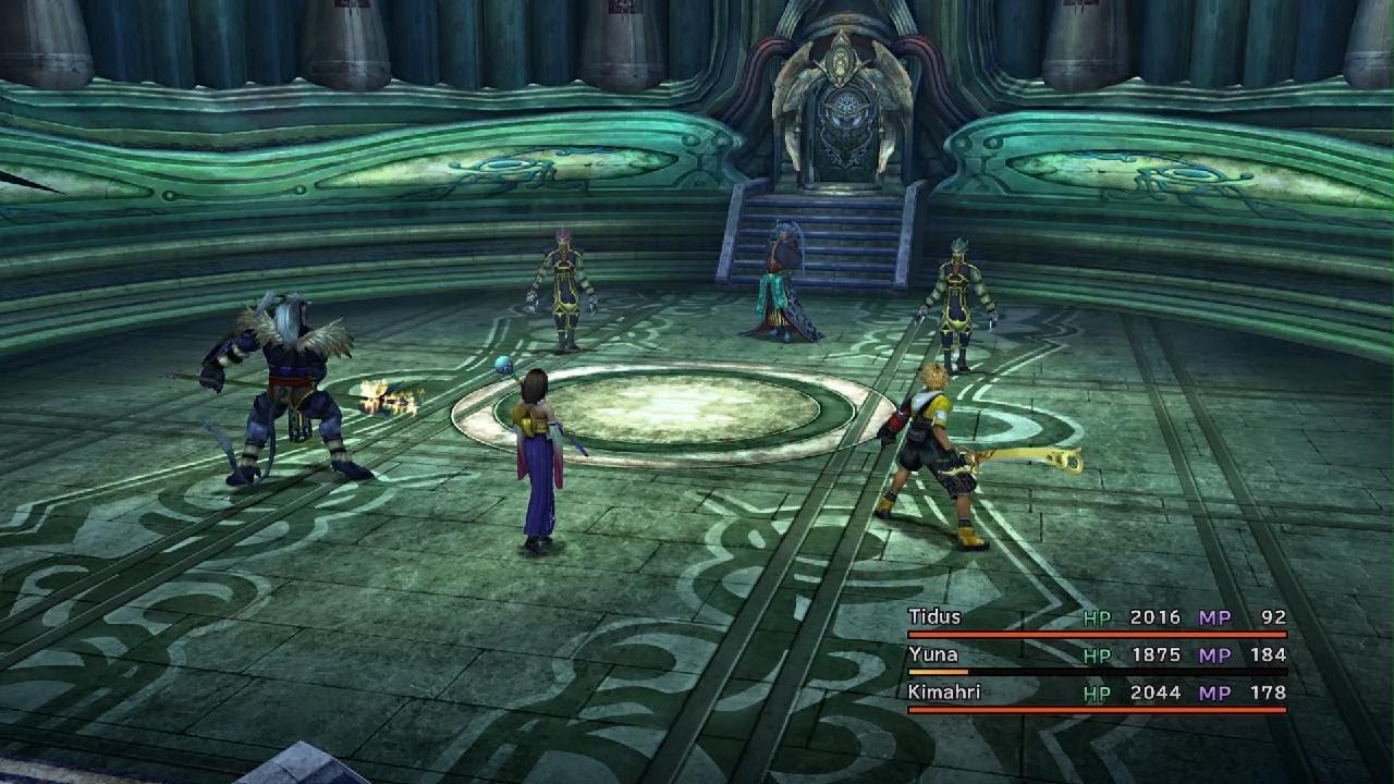 FINAL FANTASY X HD Remaster Seymour and Anima Battle - YouTube