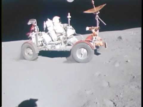 Apollo 16 - Lunar Rover - YouTube