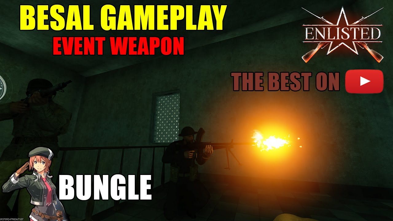 The Besal is a Machine Gun [ENLISTED] - YouTube