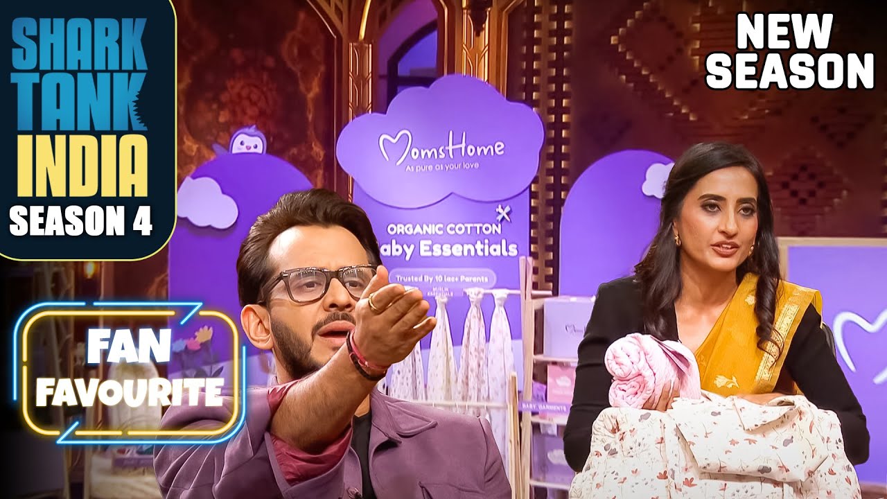 Mom's Home के soft baby essentials Vineeta को लगे शानदार | Shark Tank ...