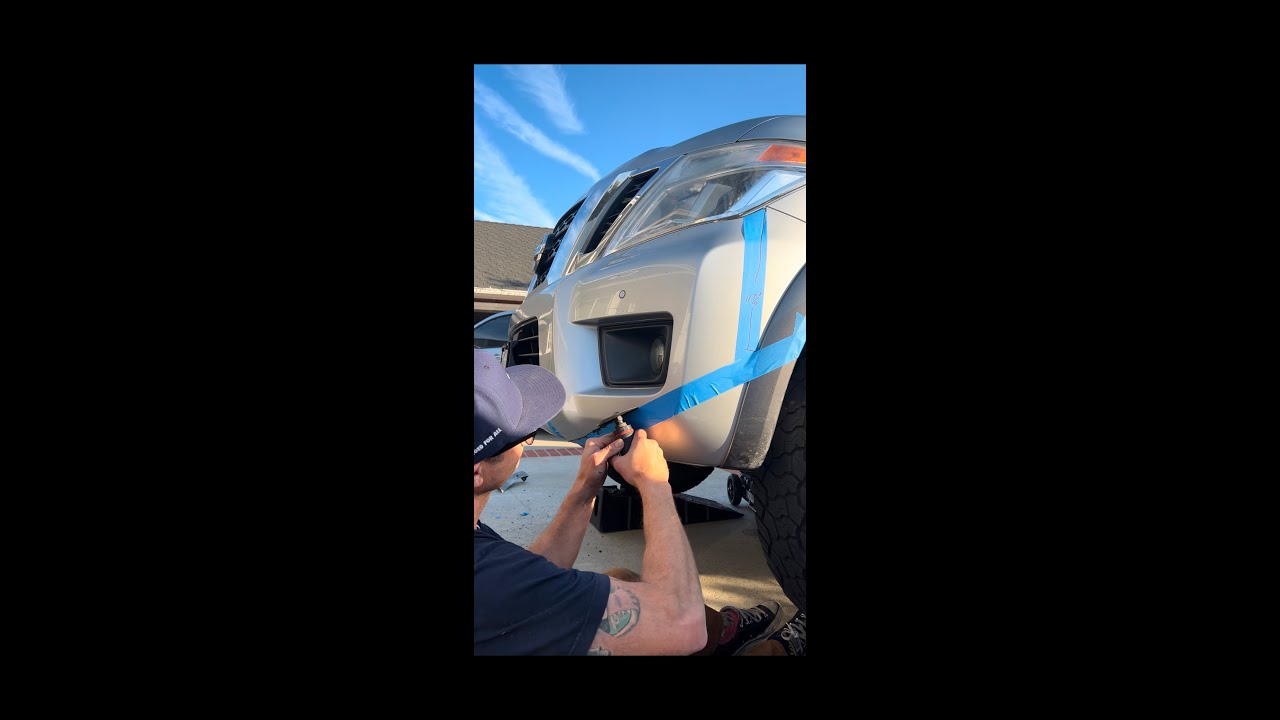 How To Viper Cut Front Bumper on Nissan Armada Y62 Patrol for Offroad ...