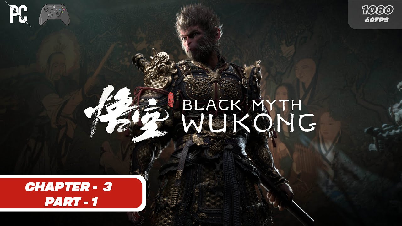 Black Myth: Wukong Chapter 3 Part 1 White Snow, Ice Cold Gameplay ...