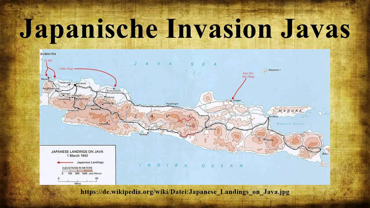 Japanische Invasion Javas - YouTube