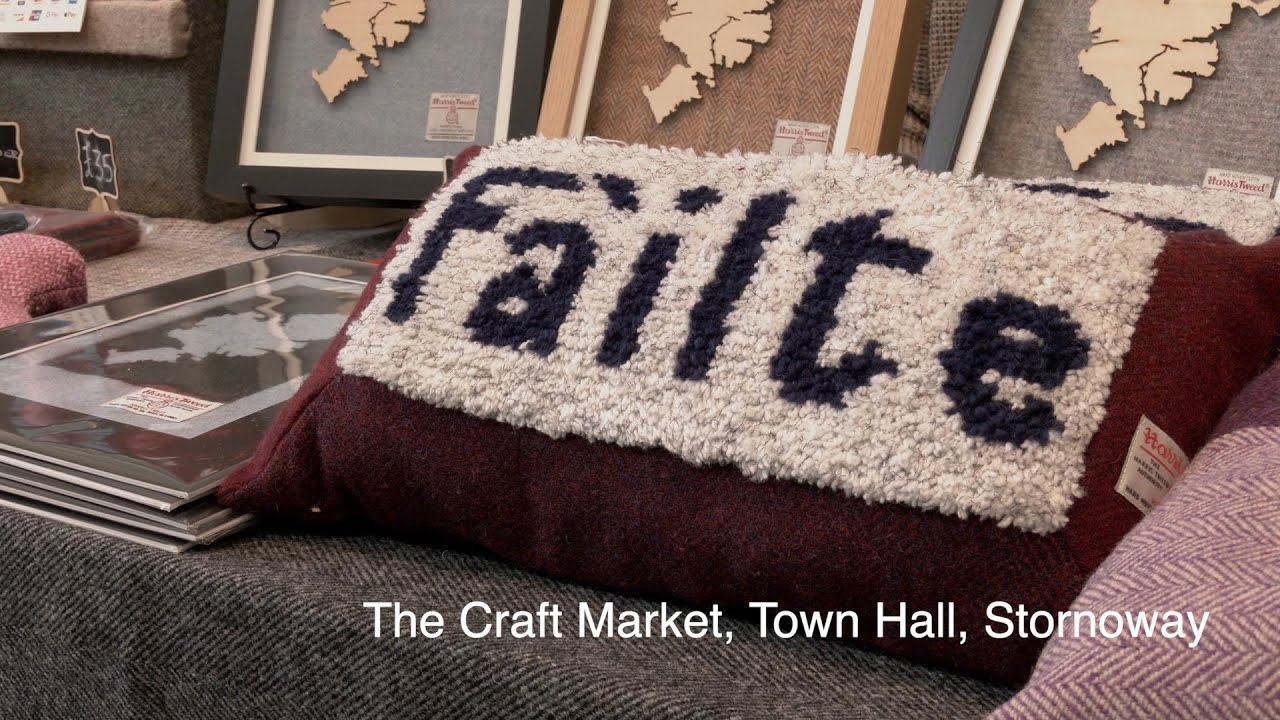 The Craft Market, Town Hall, Stornoway May 2022 - YouTube