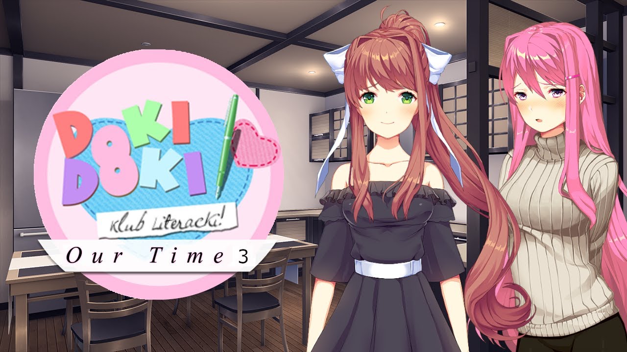 Nowa lokatorka? DDLC Our Time 3 #8 - YouTube