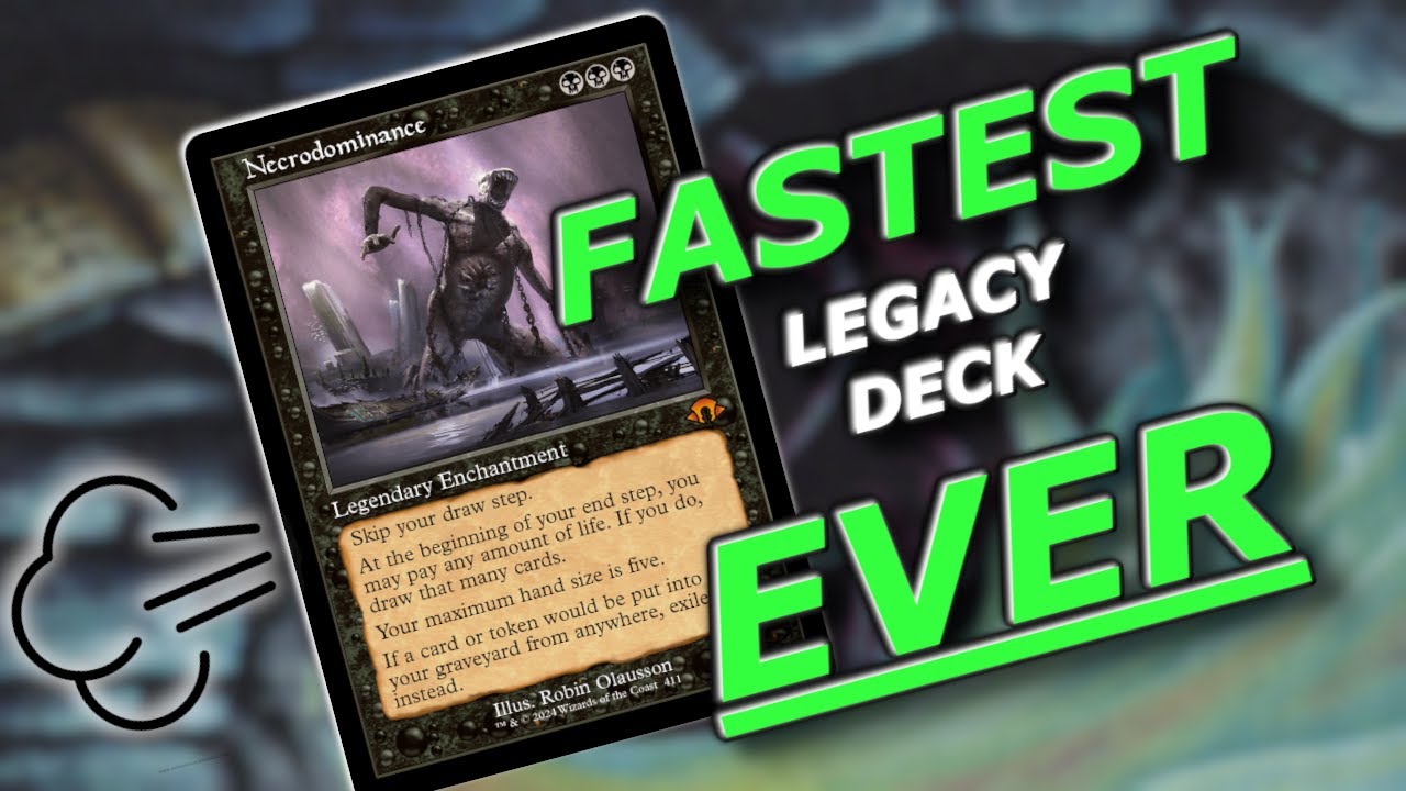 $400 = FASTEST LEGACY DECK! Necrodominance + Serum Powder — MTG Legacy ...