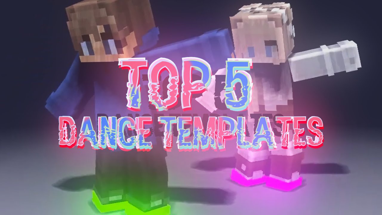 TOP 5 DANCE TEMPLATES [ MINE-IMATOR ] MINECRAFT ANIMATIONS [ TIKTOK ...