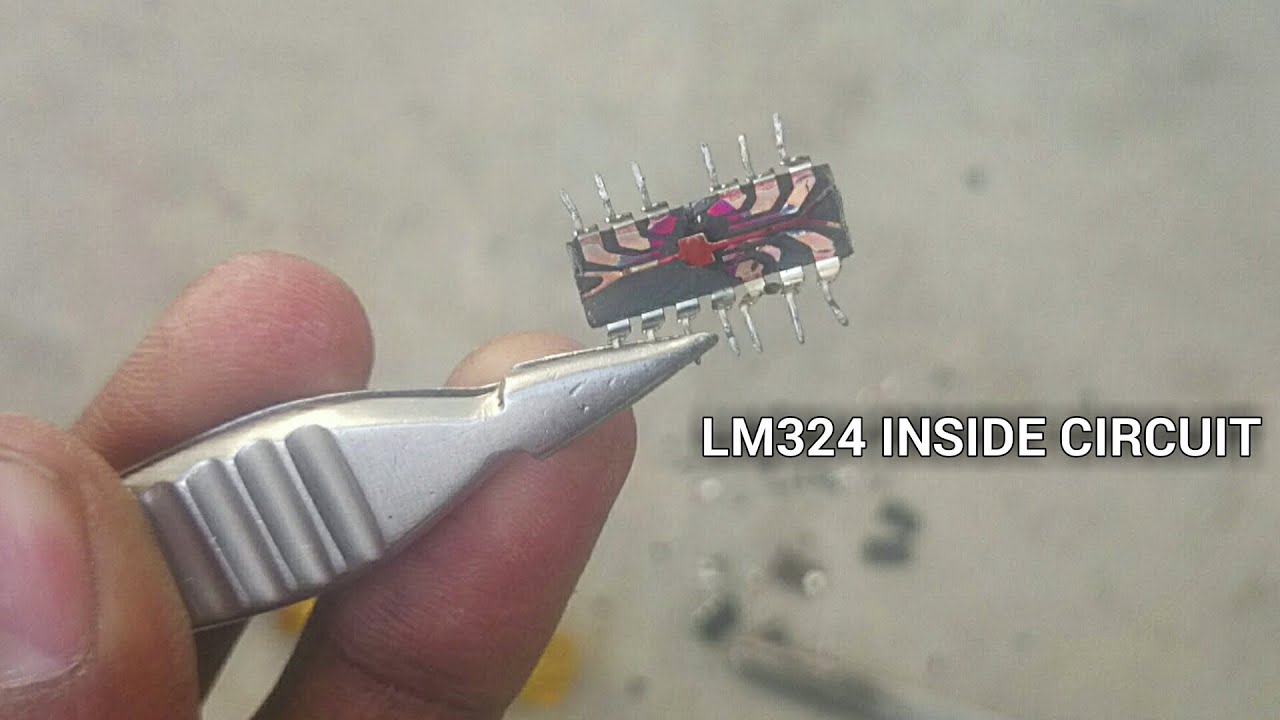 Lm324n Inside Circuit View - Amazing Structure - YouTube