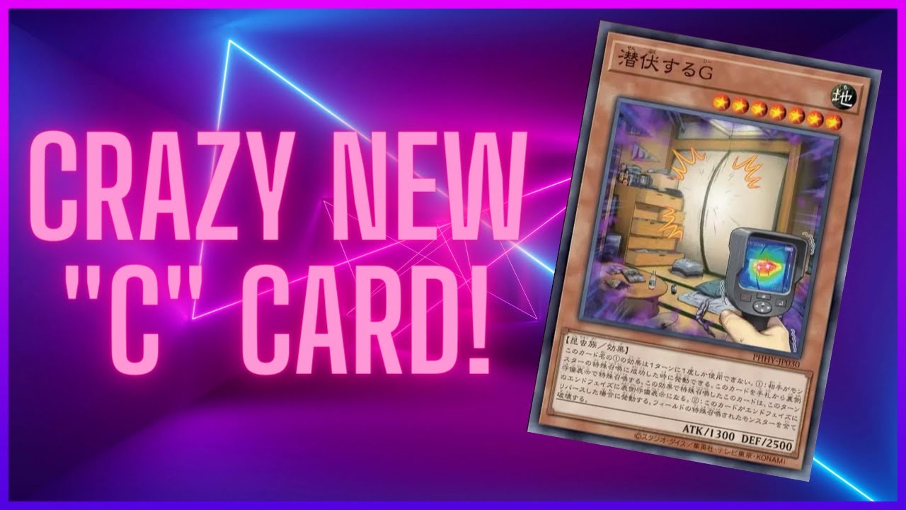 BROKEN BRAND NEW "C" CARD! - YouTube