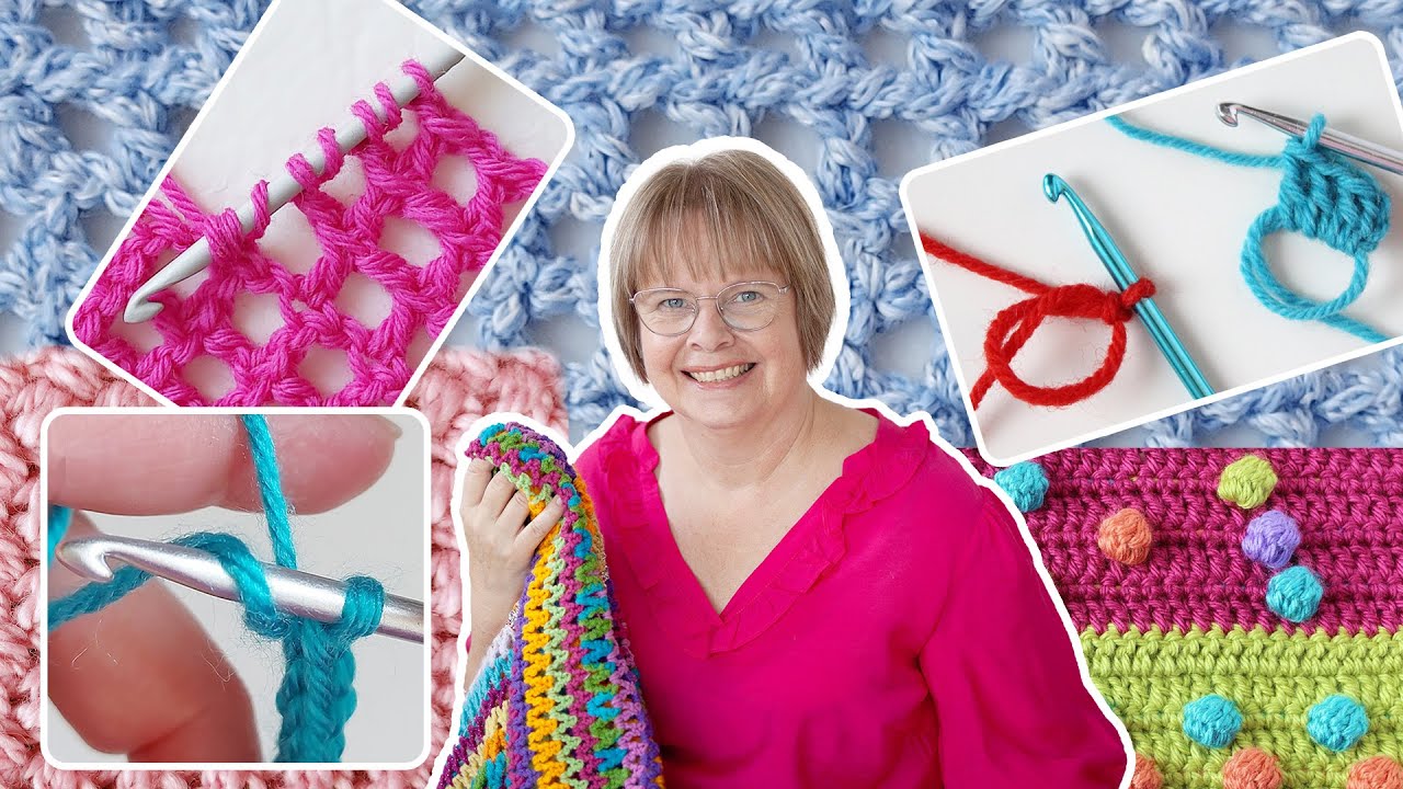 10 Must-Have Crochet Tutorials in One! - YouTube