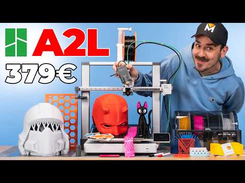 Bambu Lab A2L: Großer 3D-Drucker & Plotter für wenig Geld?!