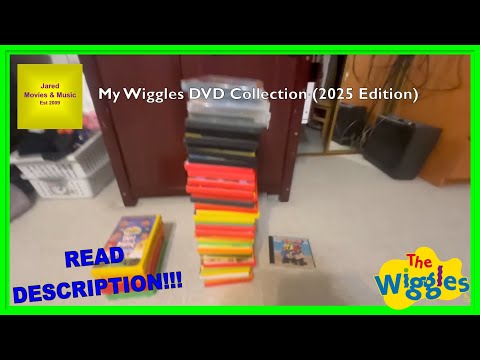 My Wiggles VHS, DVD, and CD Collection (2025 Edition) (READ DESCRIPTION)